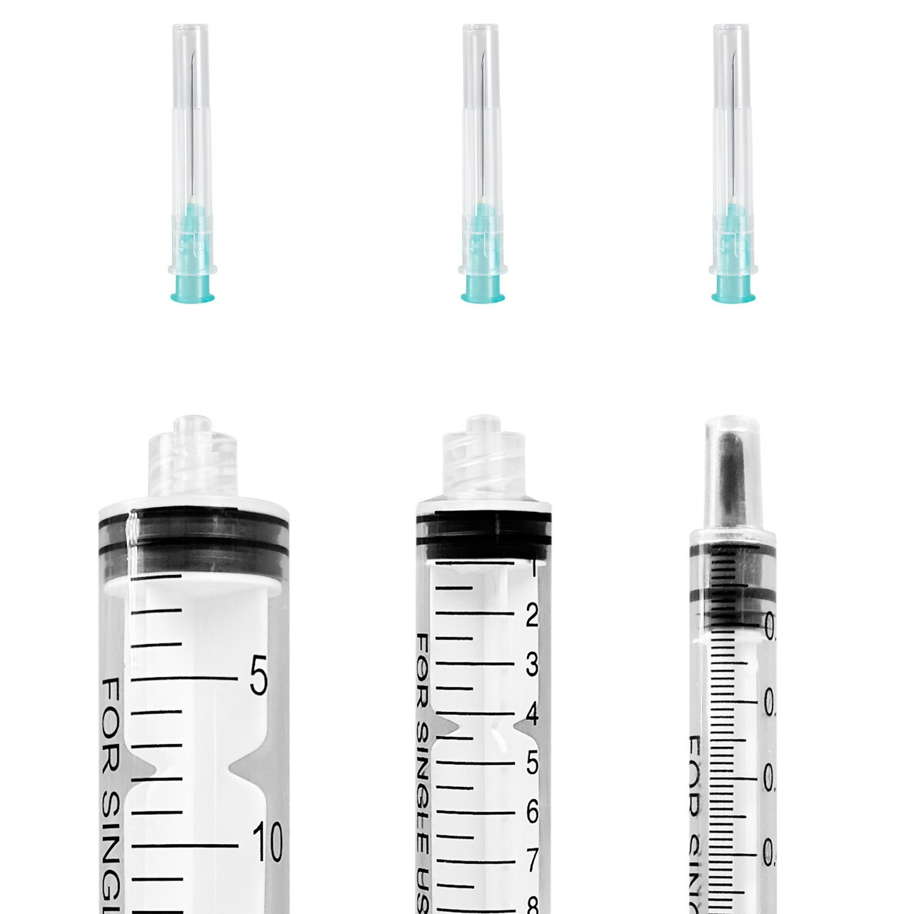Aguja intramuscular pediátrica I 0,6 x 25 mm I Pack con 50 uds.